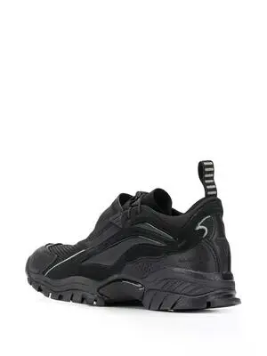 Random Identities Contrast Panel Toggle Sneakers - Black