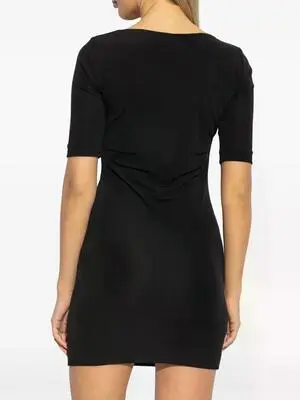 Dsquared2 Logo-plaque Mini Dress