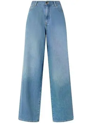 Pinko Wide Leg Jeans For Women