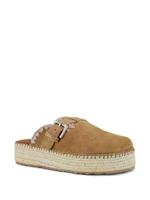 Mou Leather Slippers