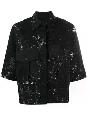 SONG FOR THE MUTE Paint Splatter Shirt