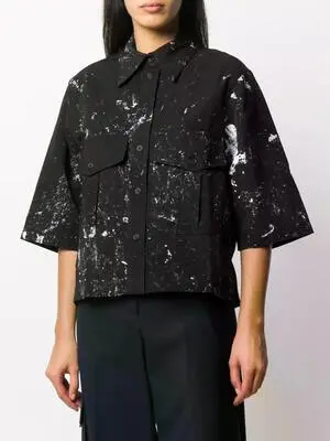 SONG FOR THE MUTE Paint Splatter Shirt