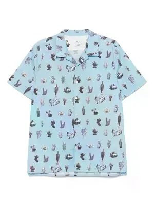 Paul Smith Cotton Shirt - Blue