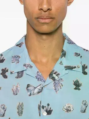 Paul Smith Cotton Shirt - Blue