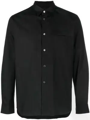 Comme Des Garçons Patch-pocket Cotton Shirt