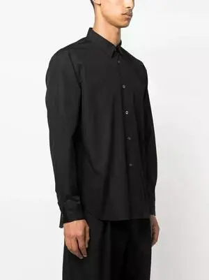 Comme Des Garçons Patch-pocket Cotton Shirt