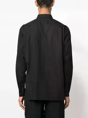 Comme Des Garçons Patch-pocket Cotton Shirt