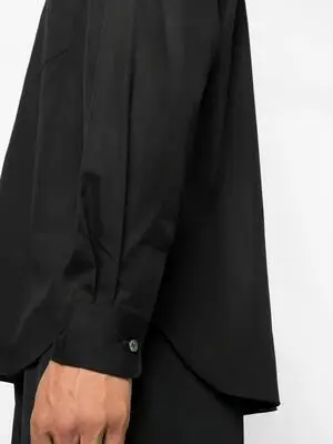 Comme Des Garçons Patch-pocket Cotton Shirt