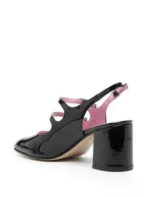 CAREL 70mm Patent-leather Pumps - Black