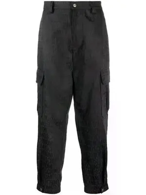 Moschino Logo-print Cargo Trousers