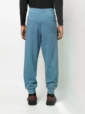 Y3 Organic-cotton Track Pants - Blue