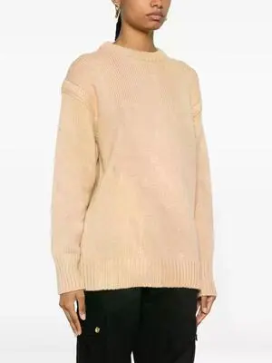 Chloé Crew-neck Cotton-cashmere Sweater