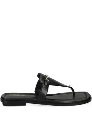 Michael Kors Lena Thong Sandals - Black