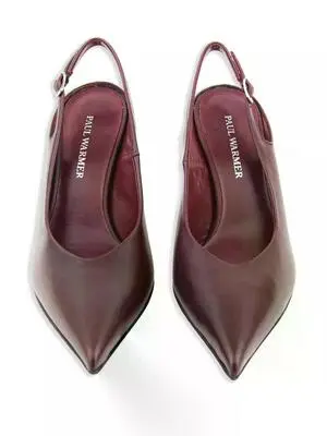 PAUL WARMER Decadent Slingback Stiletto Heels