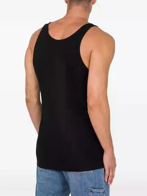 Moschino Logo-embroidered Tank Top