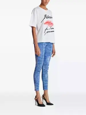 Balmain Kiss-print T-shirt