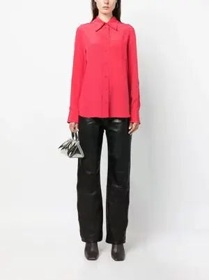 LANVIN Silk Button-down Shirt