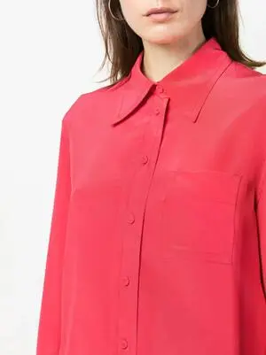 LANVIN Silk Button-down Shirt