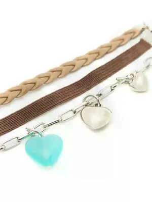 AMIR SLAMA Charm Bracelet Set