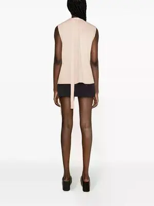 Givenchy Silk Mock-neck Blouse