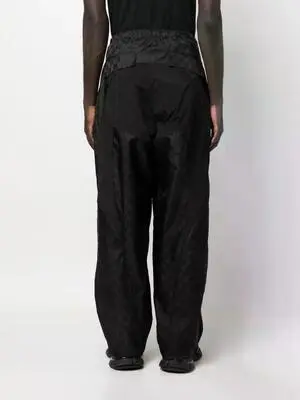 MISBHV Monogram Jacquard Wide-leg Trousers