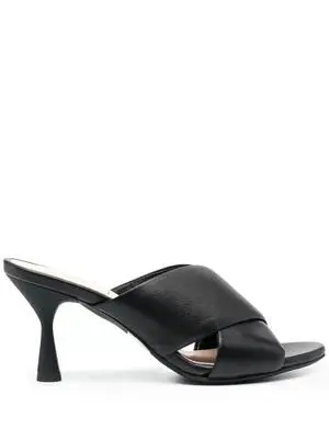 Agl Crossover-strap Leather Sandals