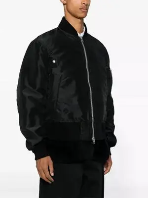 Sacai Twill Bomber Jacket - Black