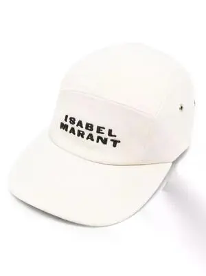 Isabel Marant Étoile Tedji Logo-embroidered Baseball Cap - Neutrals