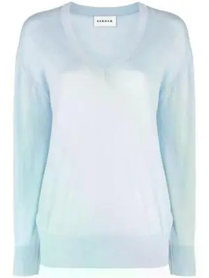 P.a.r.o.s.h Fine-knit V-neck Cashmere Jumper