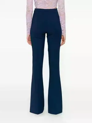 Elisabetta Franchi Crepe Flared Trousers