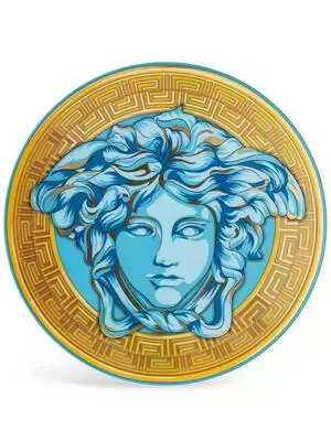 Versace Medusa Amplified Service Plate - Blue