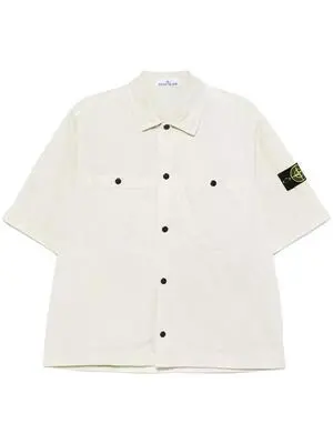 Stone Island Detachable-badge Shirt