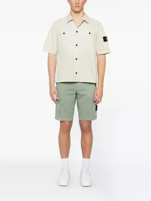 Stone Island Detachable-badge Shirt