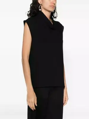 TOTEME High-neck Sleeveless Blouse