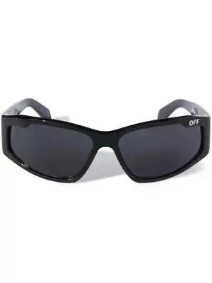 Off-White Kimball Rectangle-frame Sunglasses - Black
