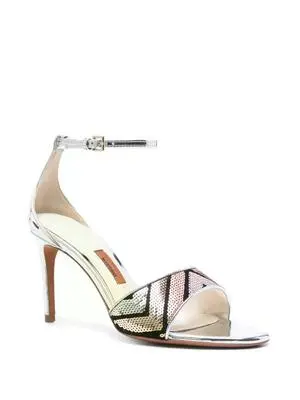 Missoni 80mm Sequinned Sandals