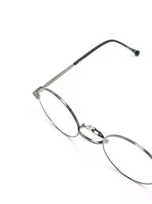 Matsuda Round-frame Glasses - Blue