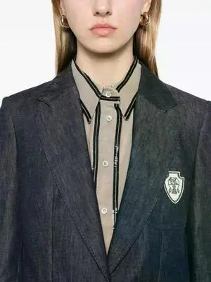 Brunello Cucinelli Chambray Blazer