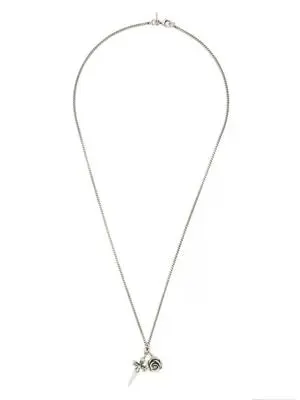 Emanuele Bicocchi Dagger Cross Pendant Necklace