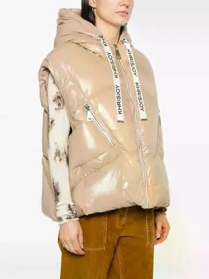 Khrisjoy Quilted Gilet - Neutrals