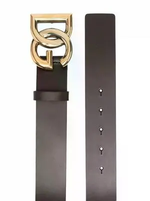 Dolce & Gabbana Dg-logo Belt - Brown