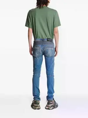 Balmain Biker Jeans - Blue