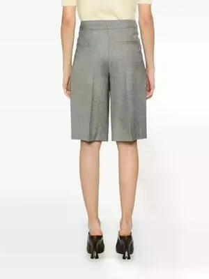 Loulou De Saison Check-pattern Shorts