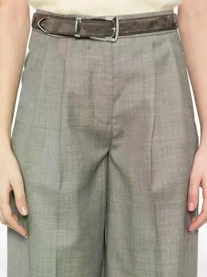 Loulou De Saison Check-pattern Shorts