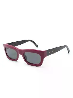 Marni Kawasan Falls Rectangle-frame Sunglasses