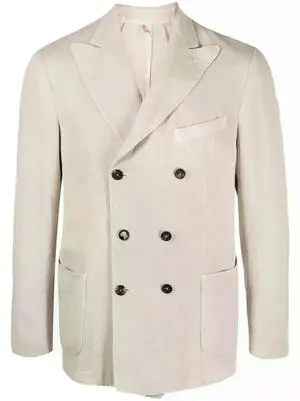 DELL'OGLIO Peak-lapels Double-breasted Blazer
