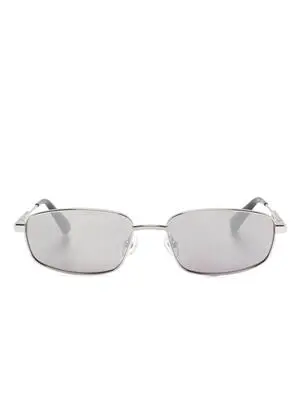 Jacquemus Rectangle-frame Sunglasses - Silver