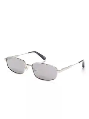 Jacquemus Rectangle-frame Sunglasses - Silver