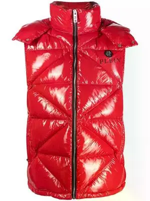 Philipp Plein Zip Up Vests For Men
