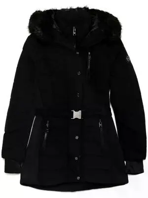 Michael Kors Belted Chevron Jacket